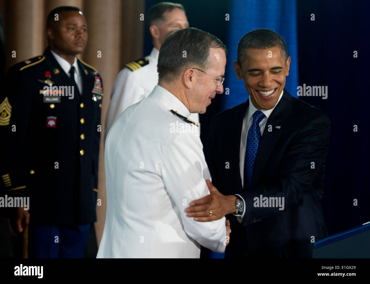 U S Navy Released Navy Adm Mike Mullen Usn High Resolution Stock ...