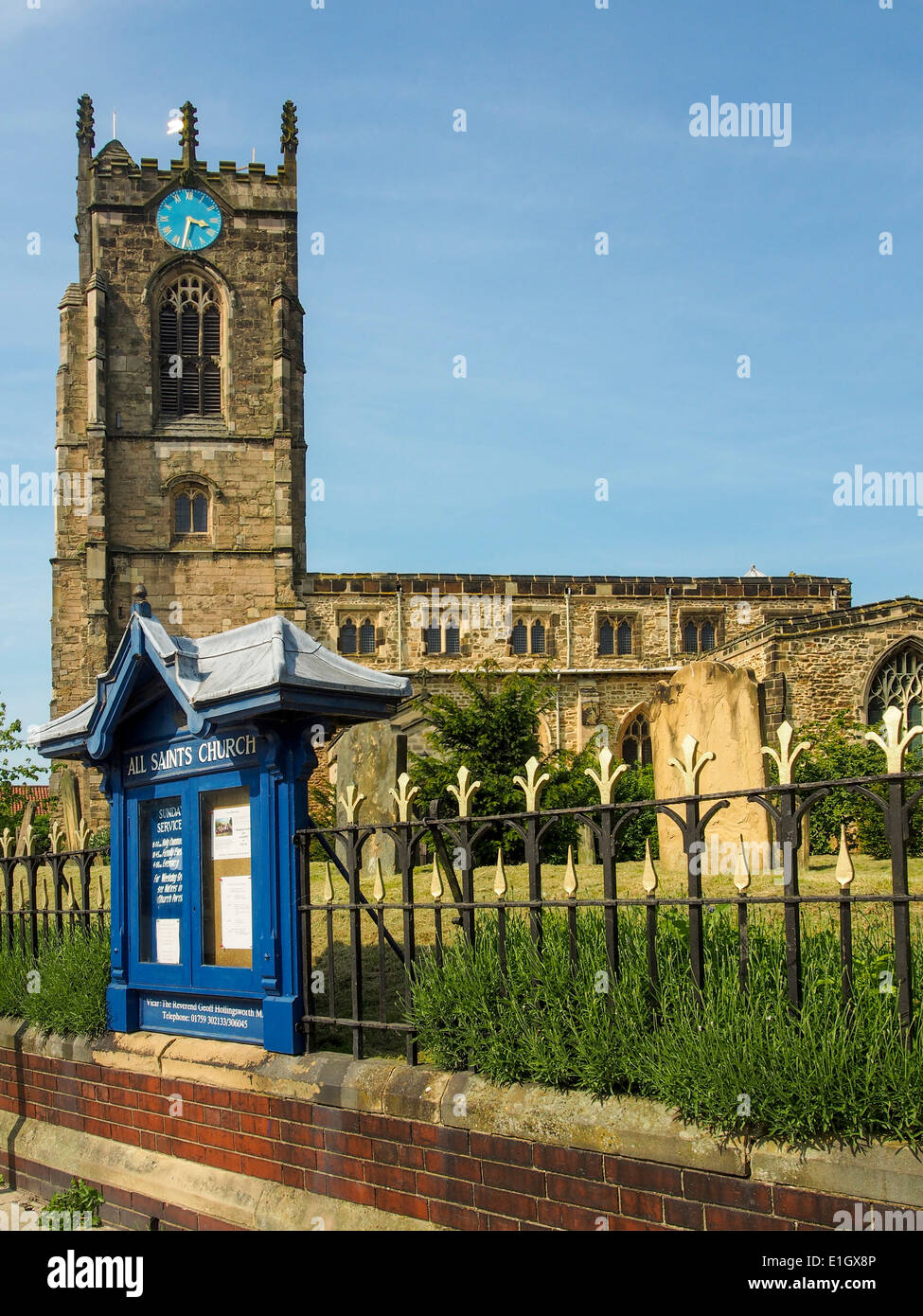 All Saints Church, Pocklington, Yorkshire, UK Stock Photo - Alamy