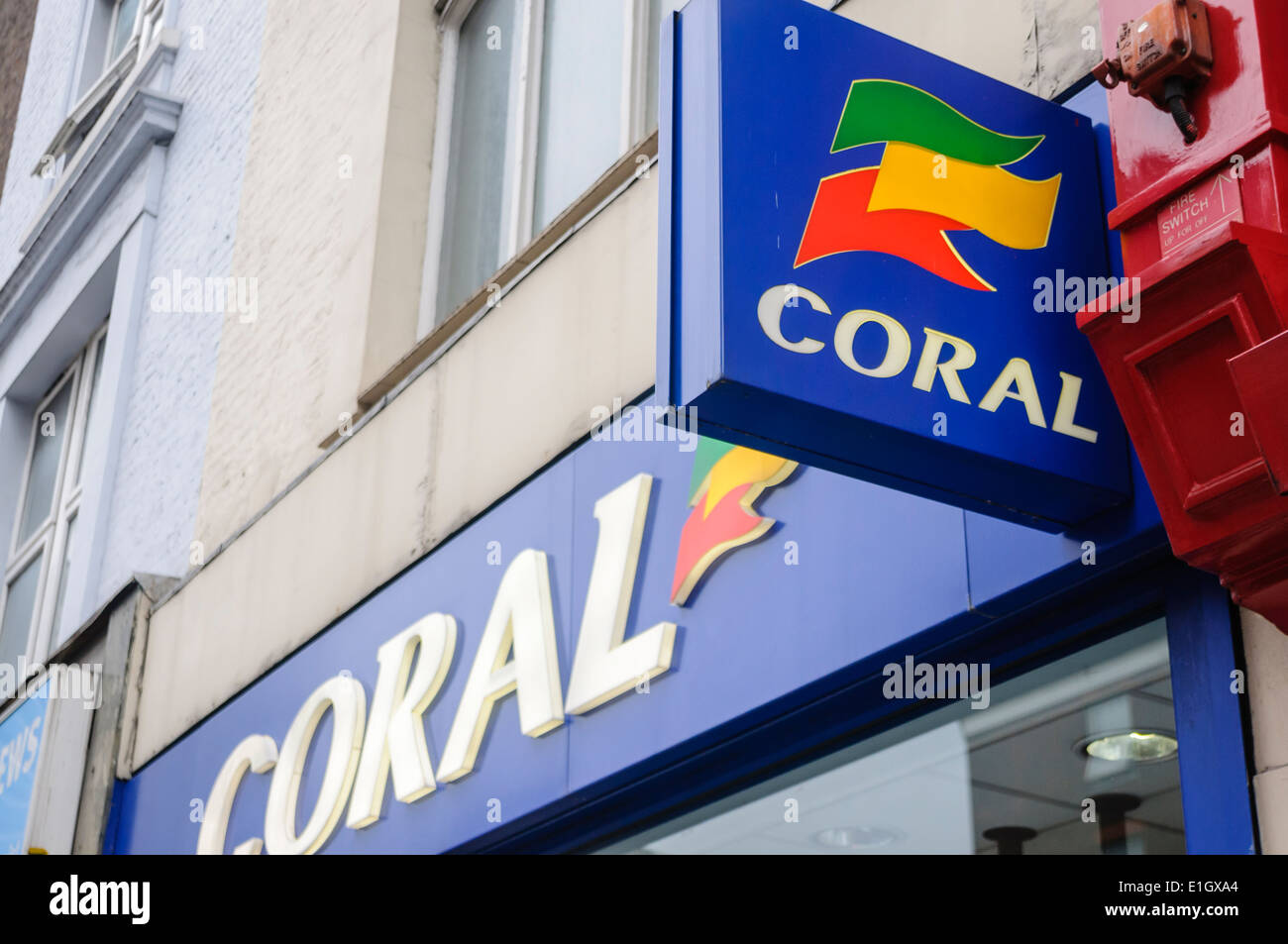 Coral bookmakers hi-res stock photography and images - Alamy