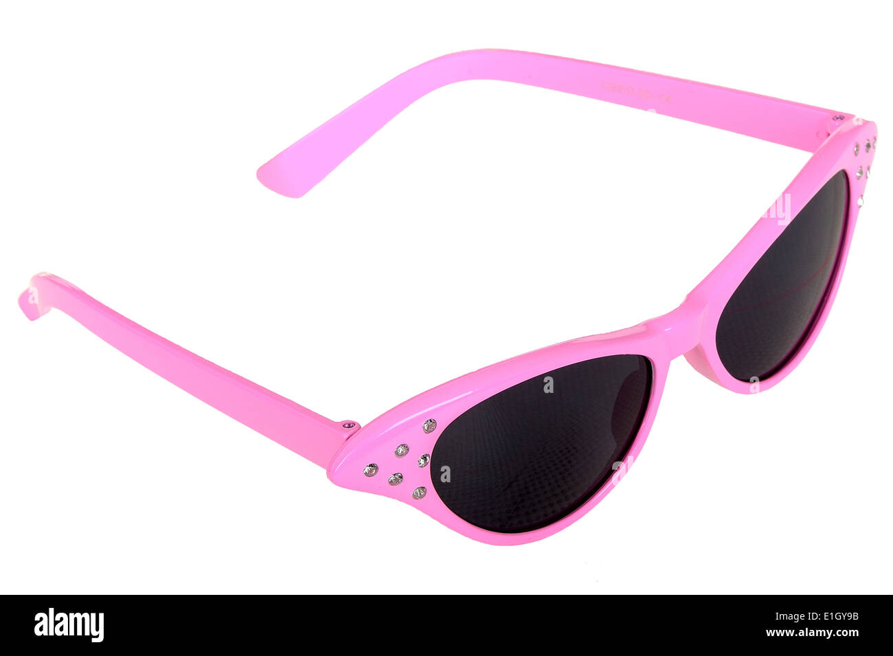 Pink Vintage Style Sunglasses Stock Photo - Alamy