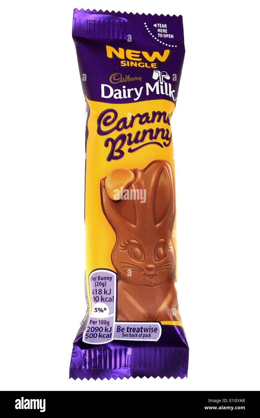 Cadbury caramel bunny hi-res stock photography and images - Alamy