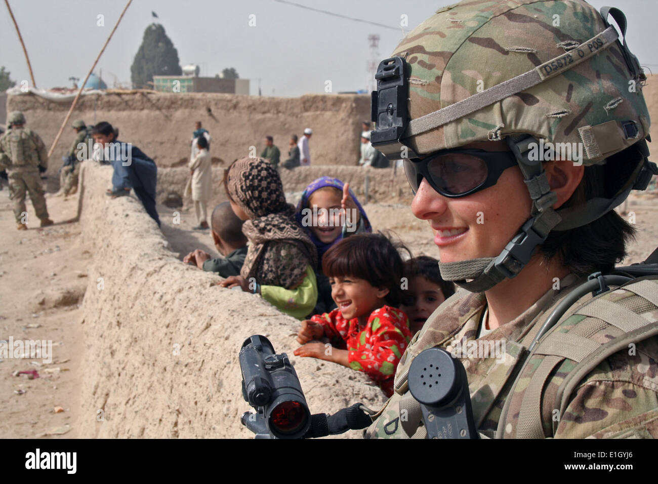 U.S. Army Pfc. Jessica Dostie, a military police officer with 58th ...