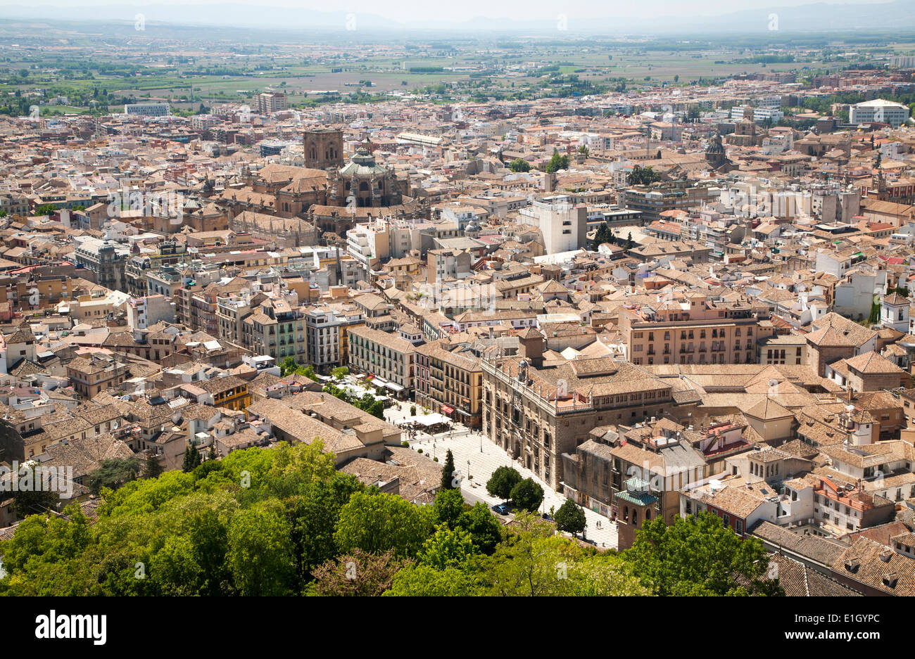 Granada city centre hi-res stock photography and images - Alamy