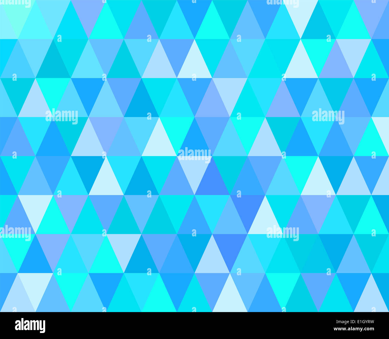 Abstract Blue Triangles Mosaic Pattern Vector Illustration Stock Photo ...