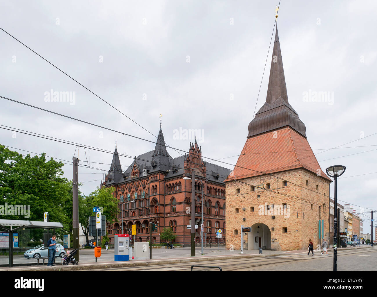 Steintor gate rostock germany hi-res stock photography and images - Alamy