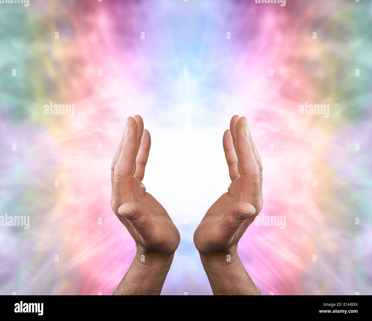 Healing Hands Light High Resolution Stock Photography and Images - Alamy