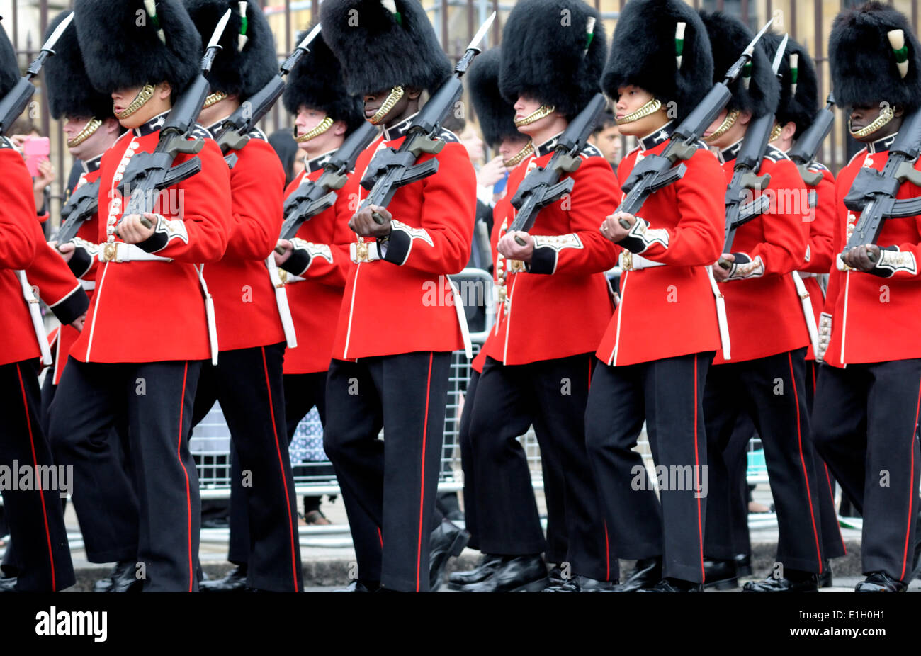 Welsh guards uniform hi-res stock photography and images - Alamy