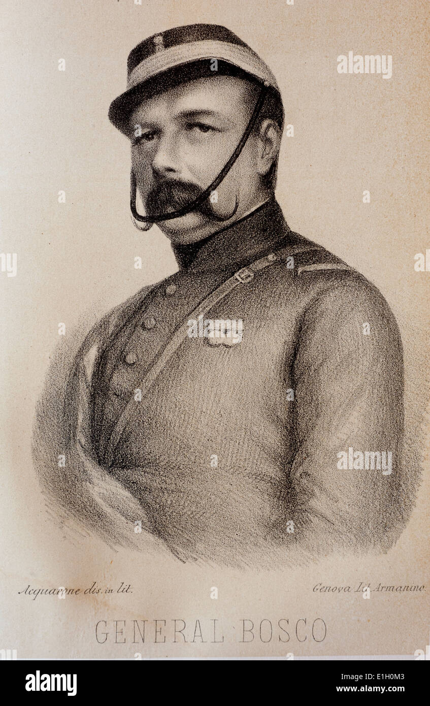 The General Bourbon Ferdinando Beneventano del Bosco, when Colonel ...