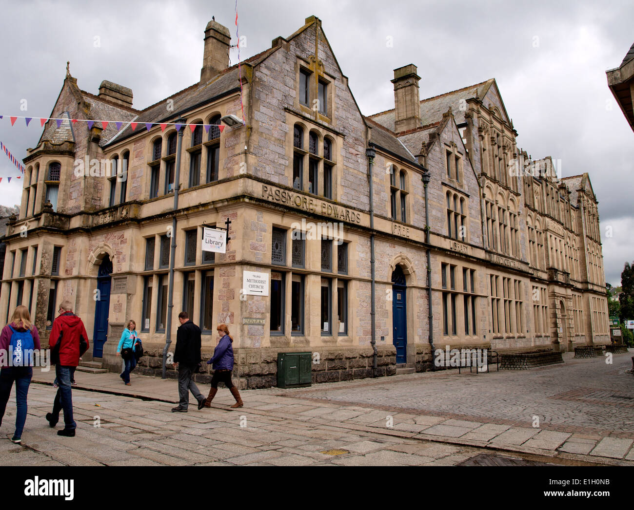 Truro Community Library, Cornwall, UK Stock Photo - Alamy