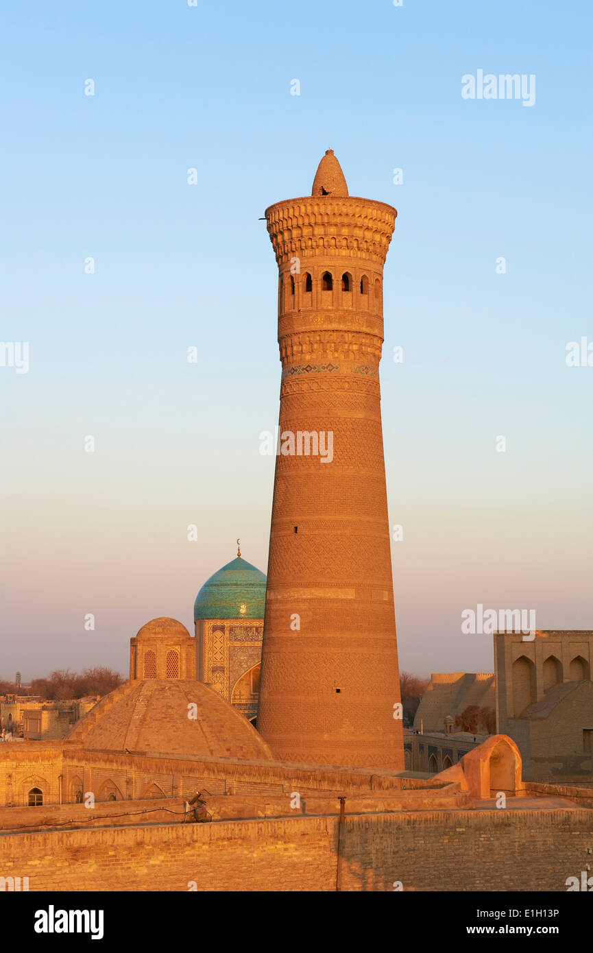 Uzbekistan, Bukhara, Unesco world heritage, Kalon mosque Stock Photo ...