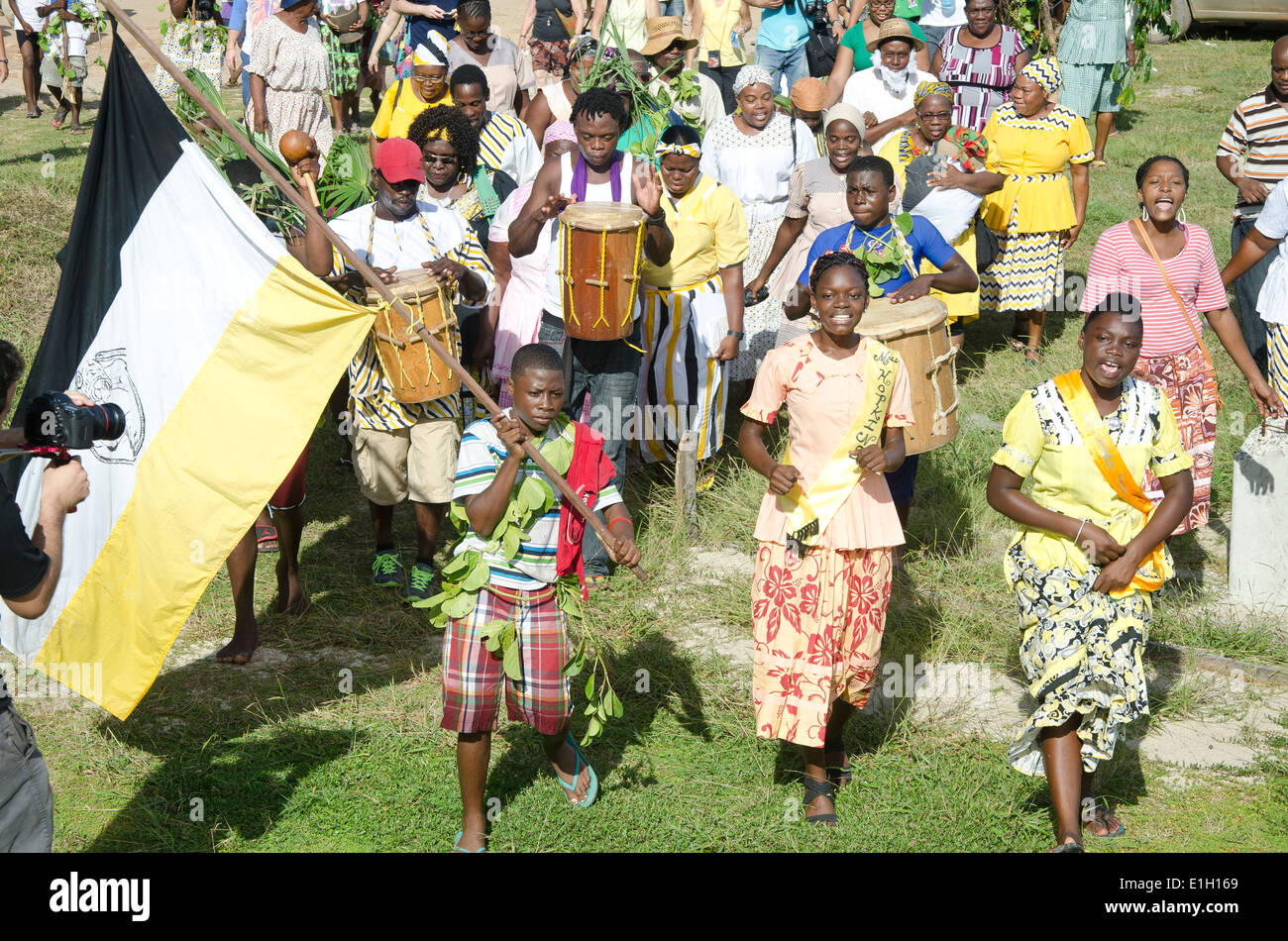 Flag of garifuna hi-res stock photography and images - Alamy