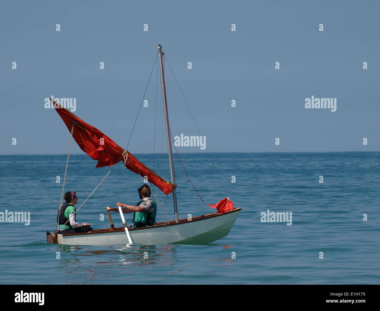 Couple row boat hi-res stock photography and images - Alamy