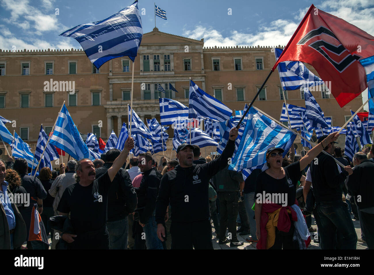 Members far right party hi-res stock photography and images - Alamy