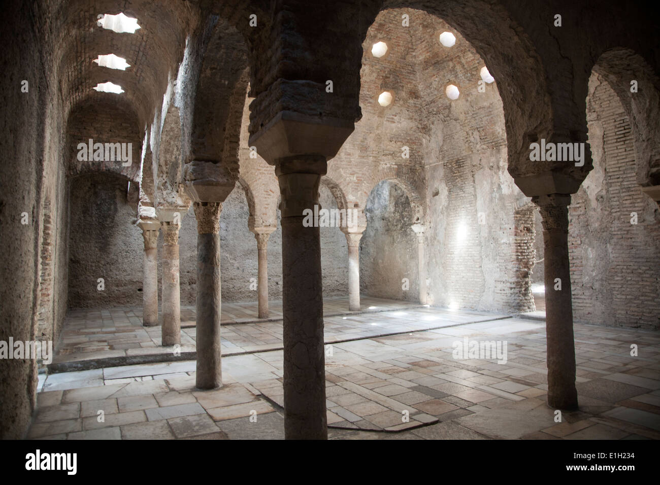 Banos Arabes, historic Arabic Baths, eleventh century Moorish public ...
