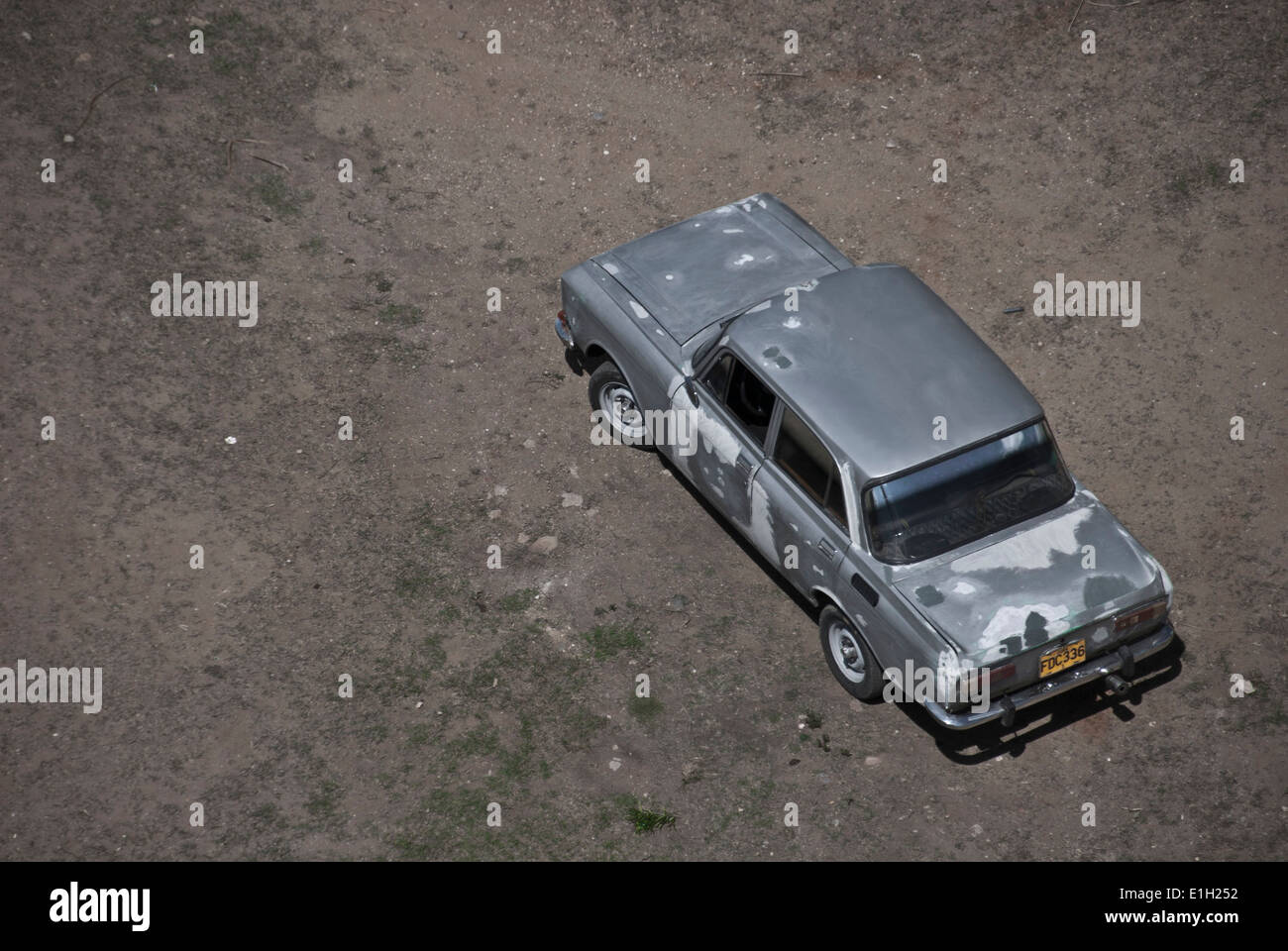 An old Russian Moskvich 2140 car in Cuba Stock Photo - Alamy