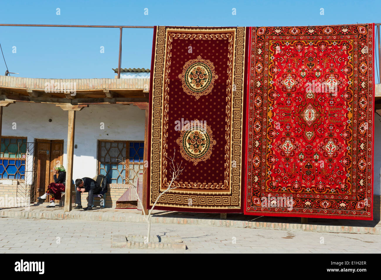 Carpet bukhara uzbekistan hi-res stock photography and images - Alamy