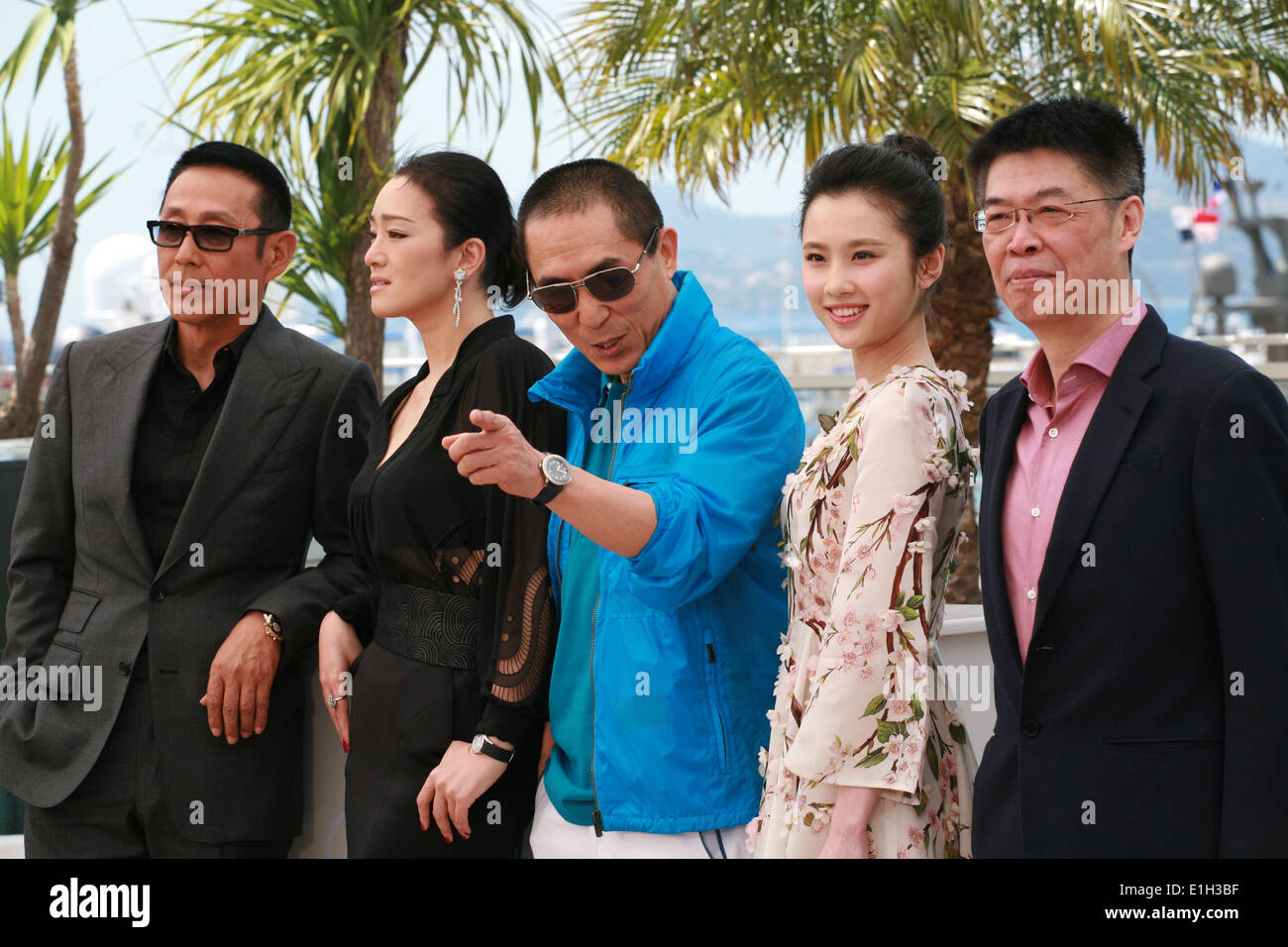 Actor Daoming Chen, actress Li Gong, director Yimou Zhang, actress ...