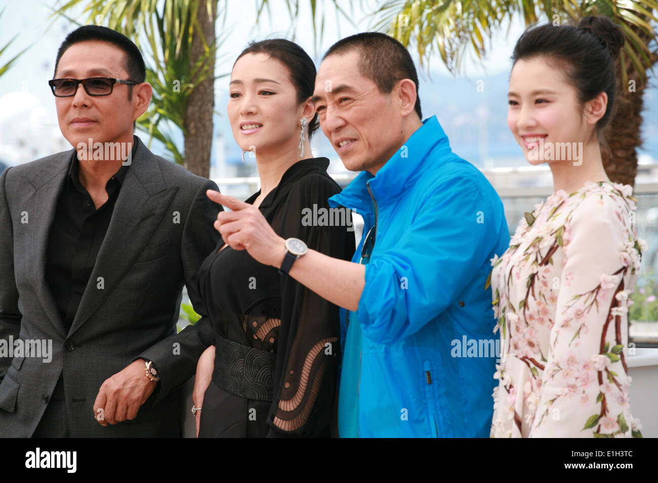 Actor Daoming Chen, actress Li Gong, director Yimou Zhang, actress ...