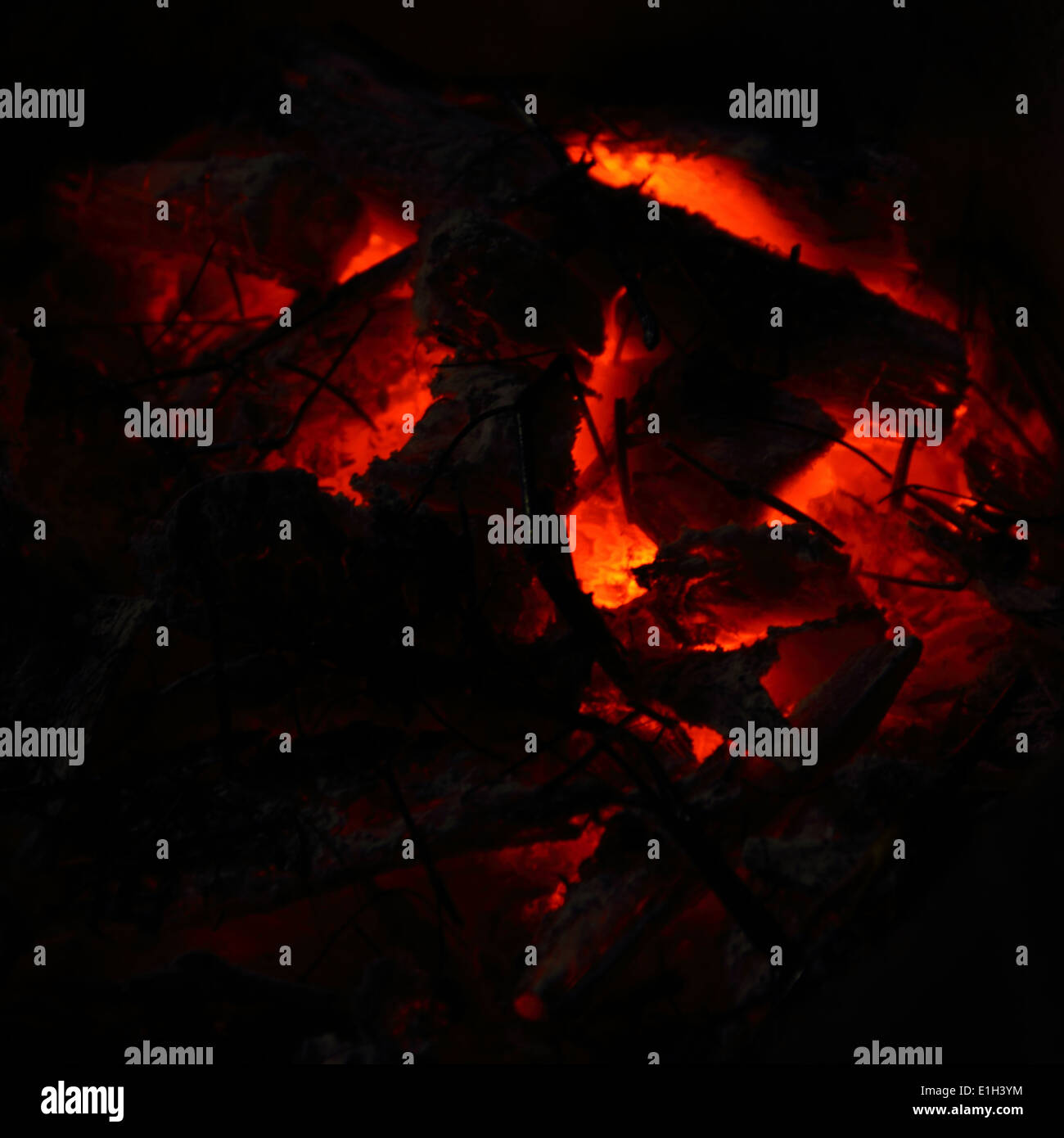 burning charcoal fire Stock Photo - Alamy