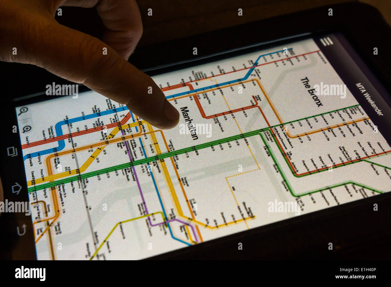 New york subway map High Resolution Stock Photography and Images - Alamy