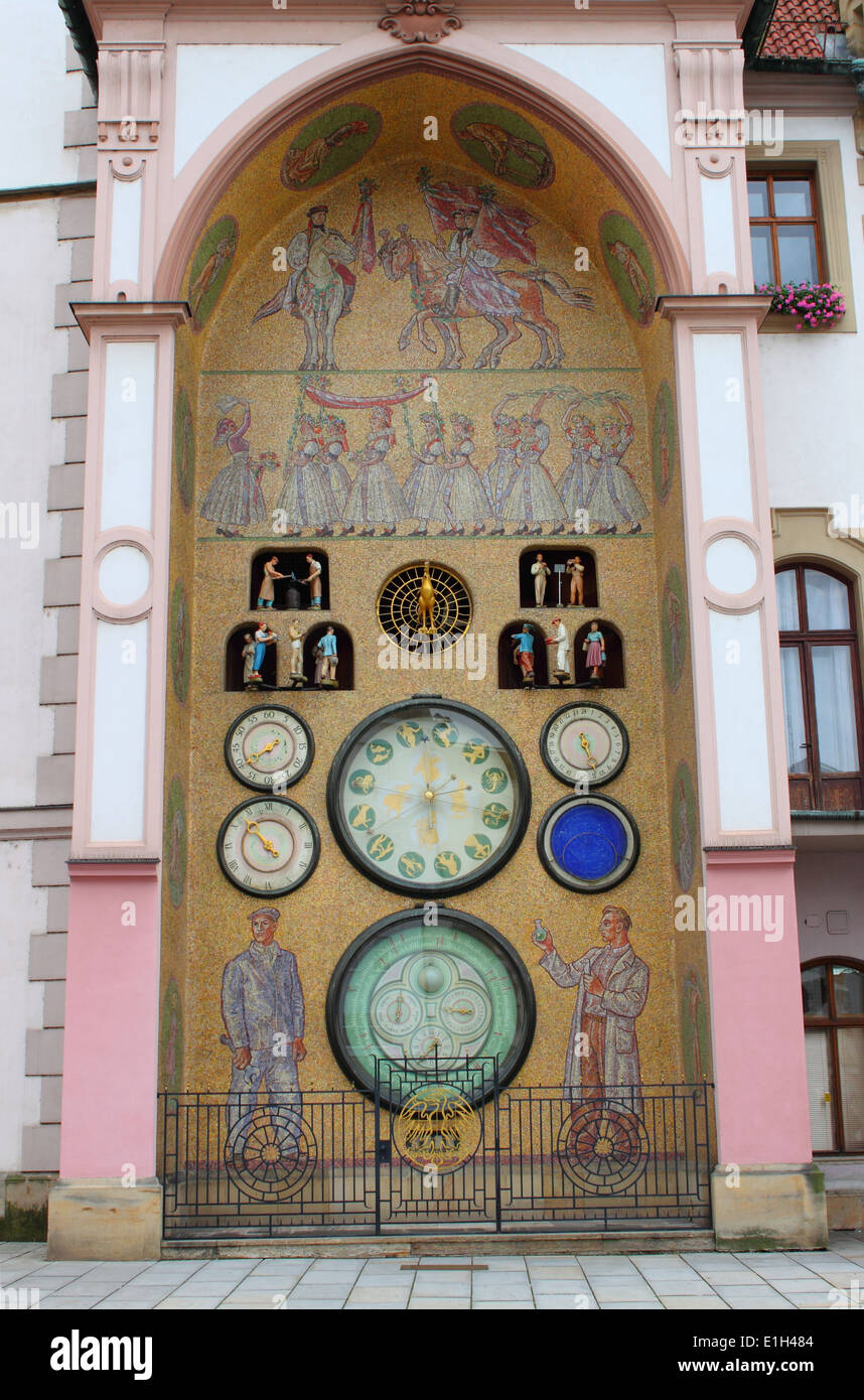 Olomouc moravia czech clock landmark hi-res stock photography and ...