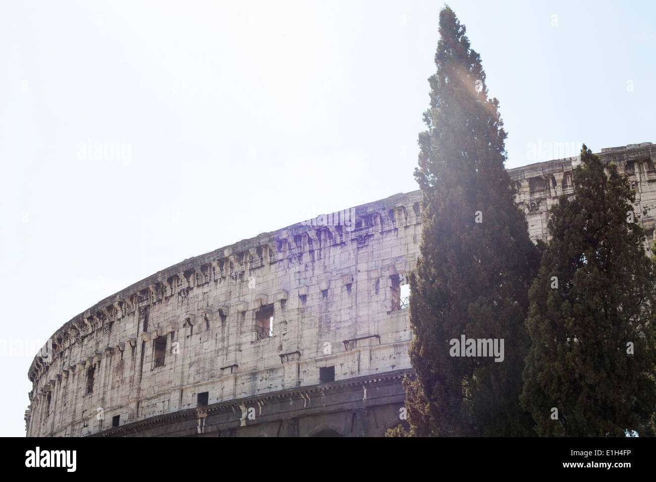 Colosseum rome low angle hi-res stock photography and images - Alamy