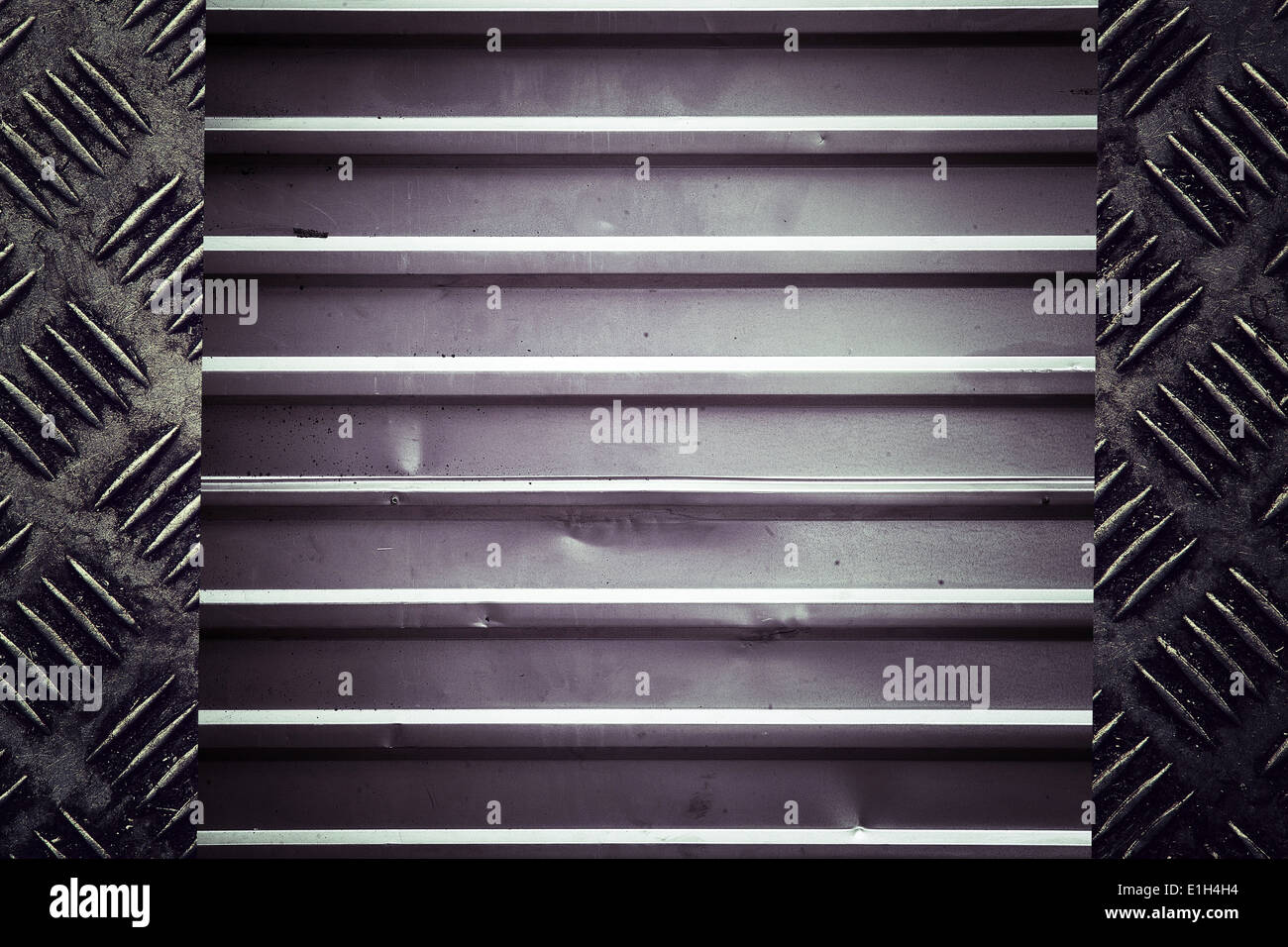 Texture of corrugated metal Stock Photo - Alamy