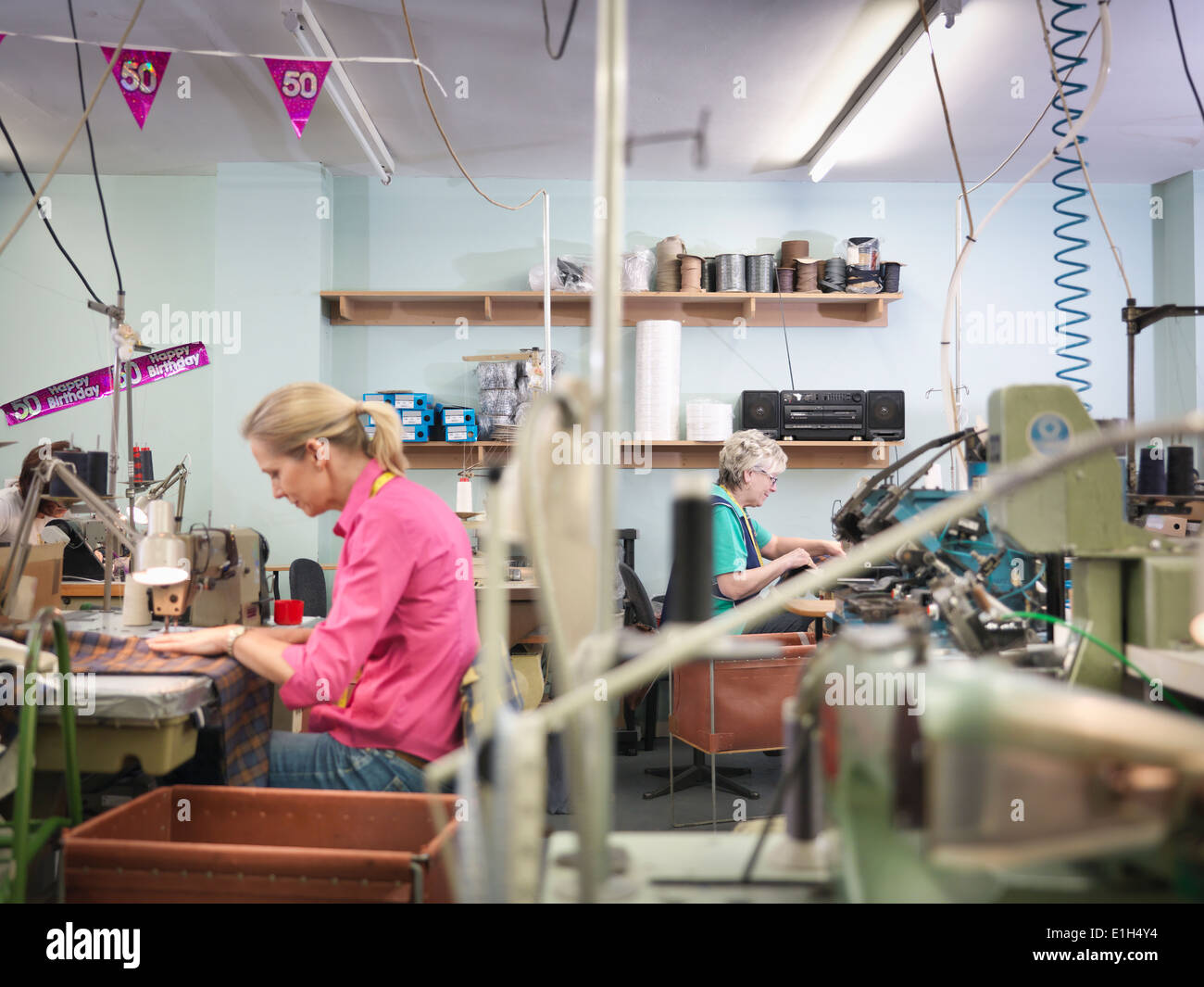 Two sewing women hi-res stock photography and images - Alamy