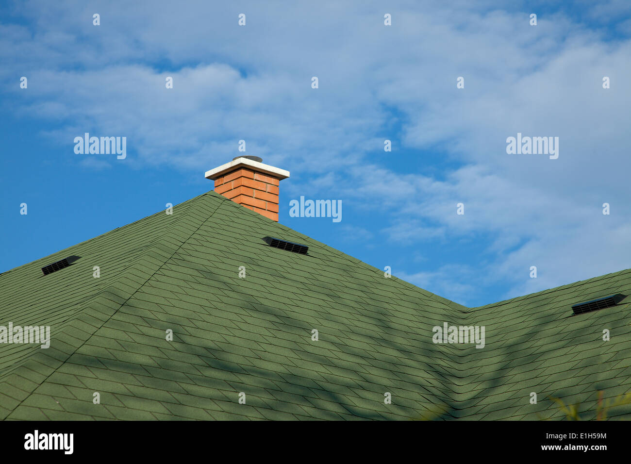 Residential house roof hi-res stock photography and images - Alamy