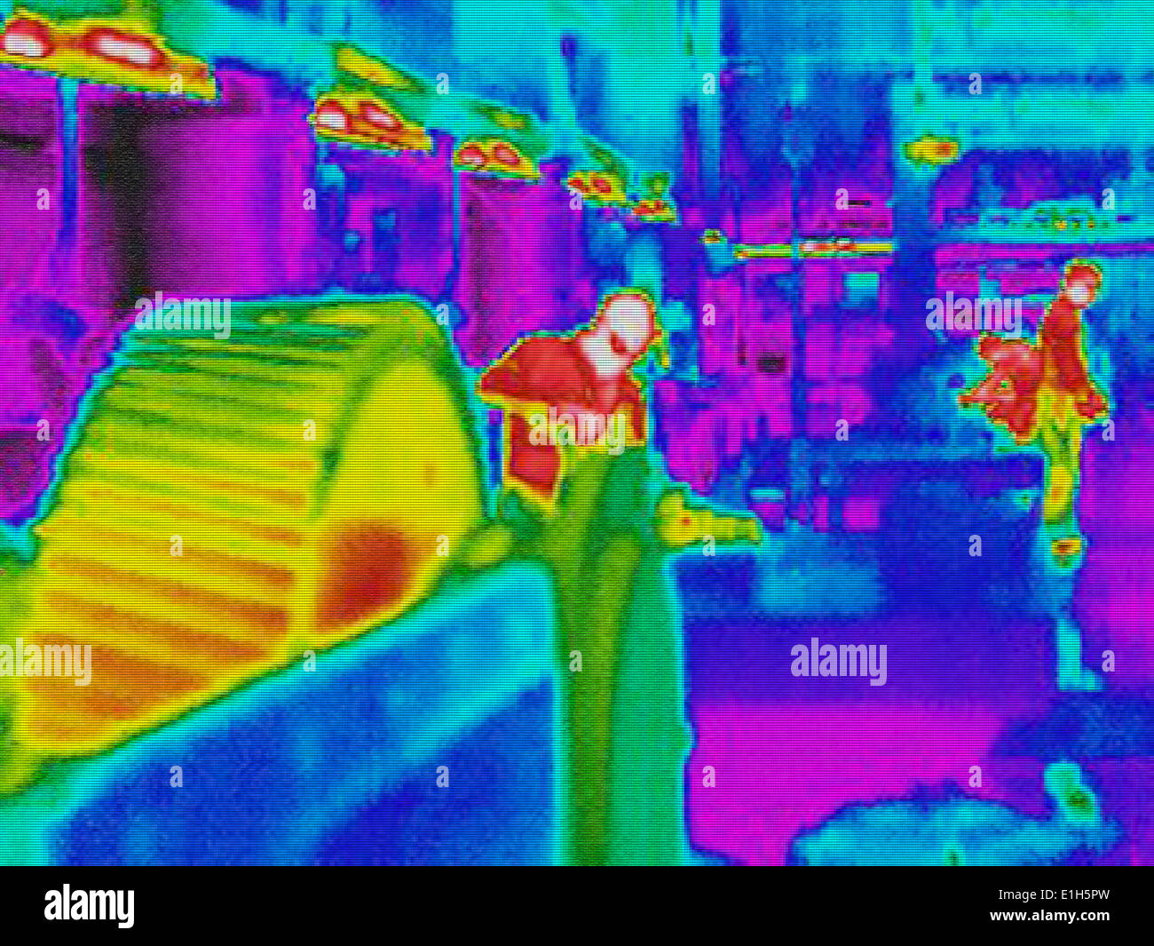 Infra red heat image hi-res stock photography and images - Alamy