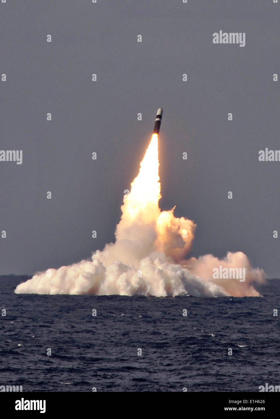 Trident missile launch hi-res stock photography and images - Alamy