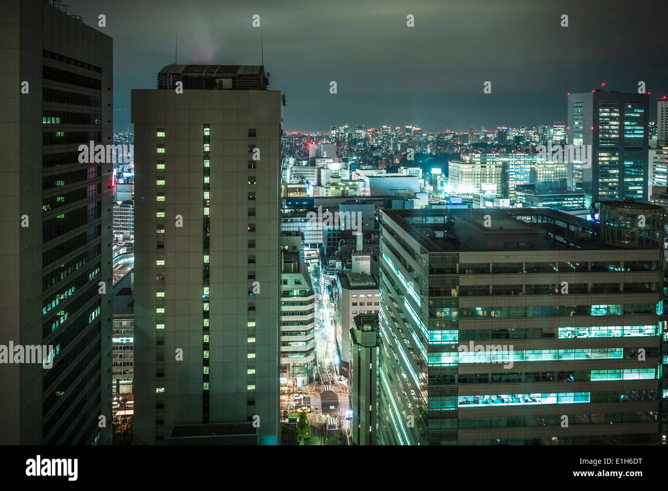 Night view on far hi-res stock photography and images - Alamy