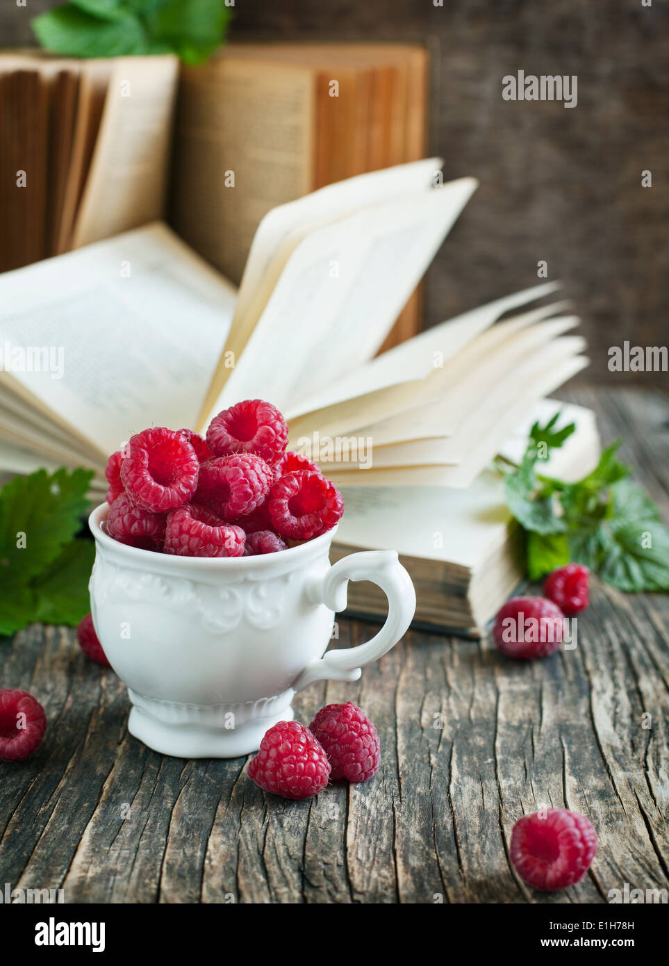 Raspberries for book hi-res stock photography and images - Alamy
