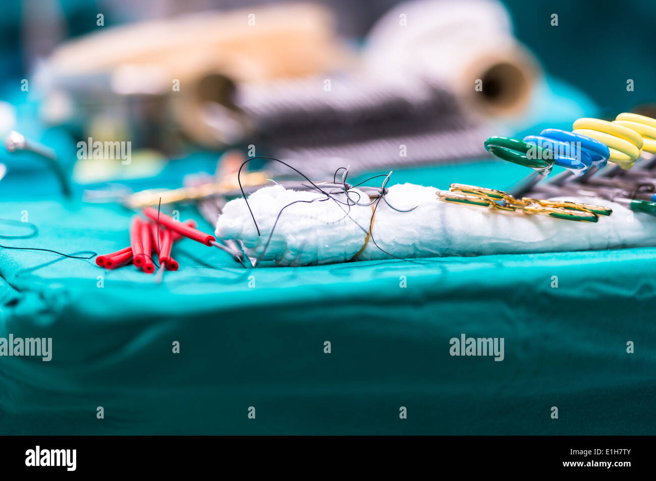 instruments for open heart surgery Stock Photo - Alamy