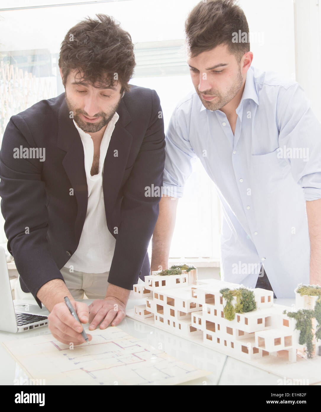 Architectural plans hi-res stock photography and images - Alamy