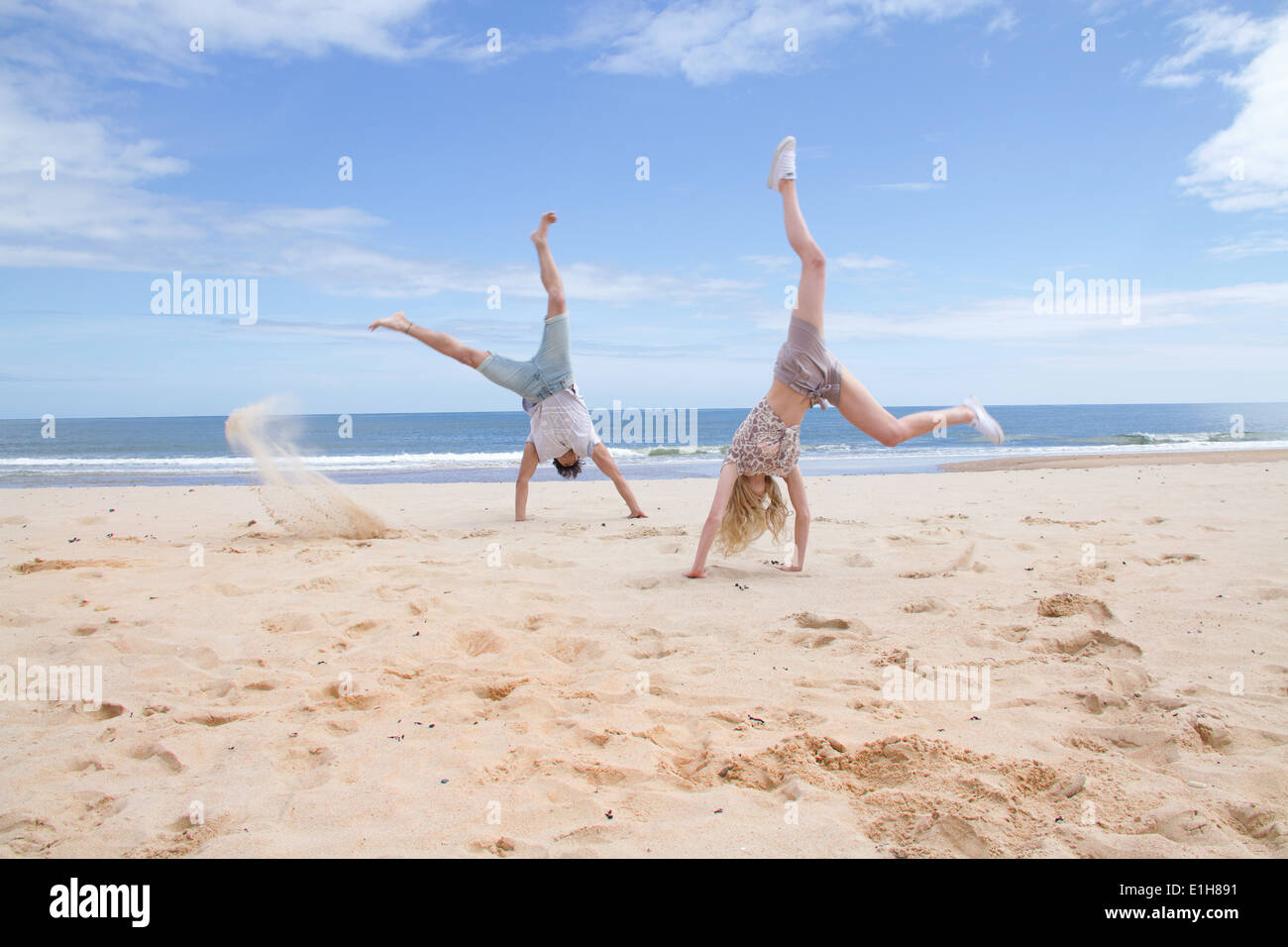 Handstands hi-res stock photography and images - Alamy