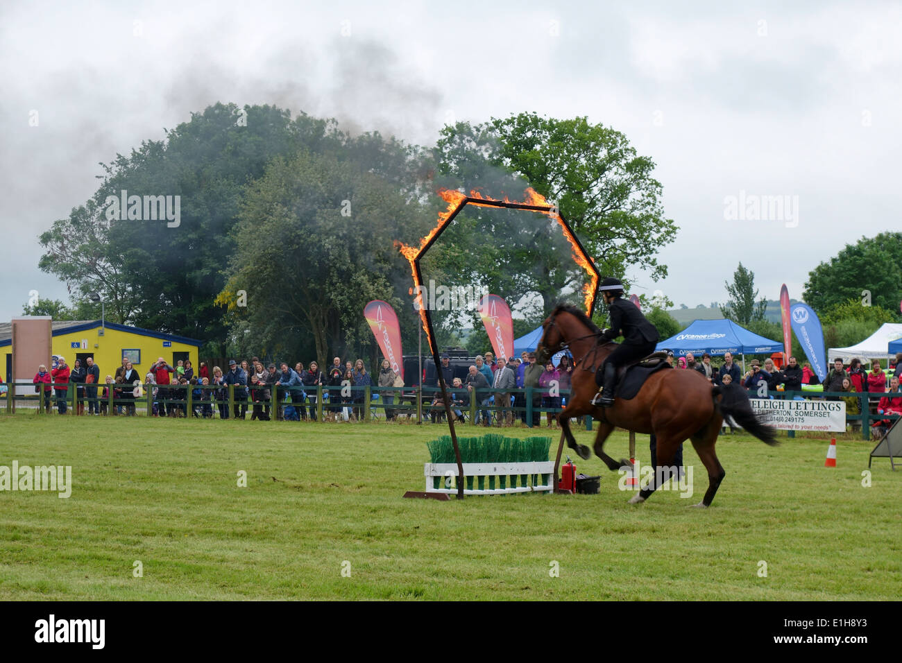 Mounted Section of the Avon & Somerset Police at The Royal Bath and ...