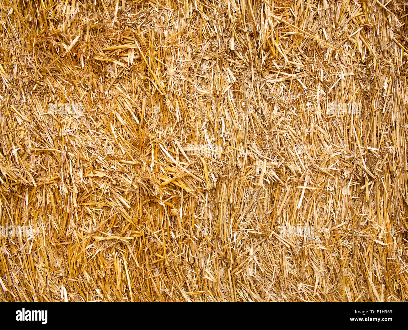 Bale of straw closeup background Stock Photo - Alamy