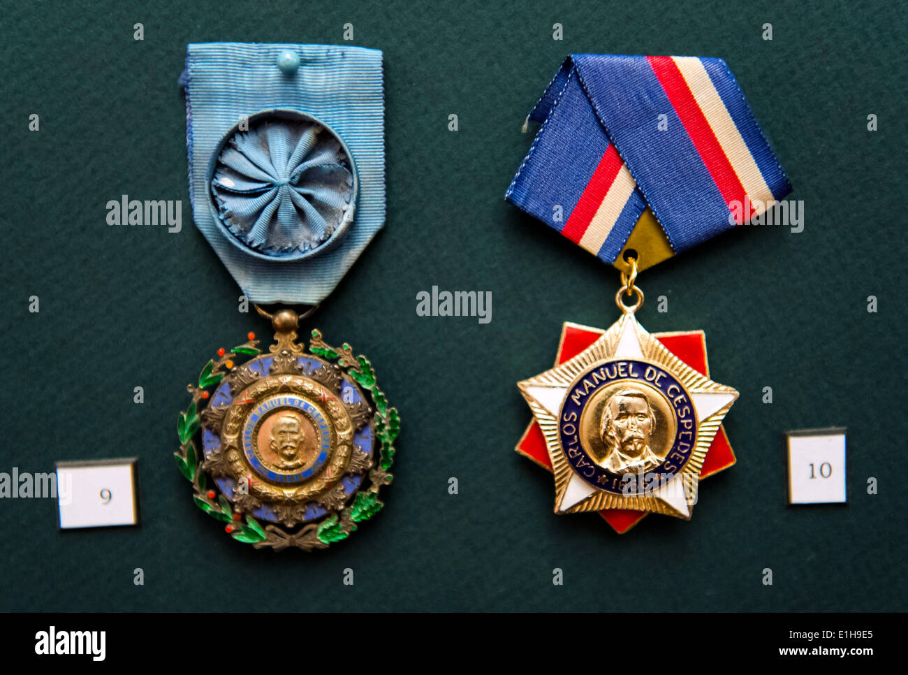 Princeton, New Jersey, USA. 04th June, 2014. Cuban medals of the ...