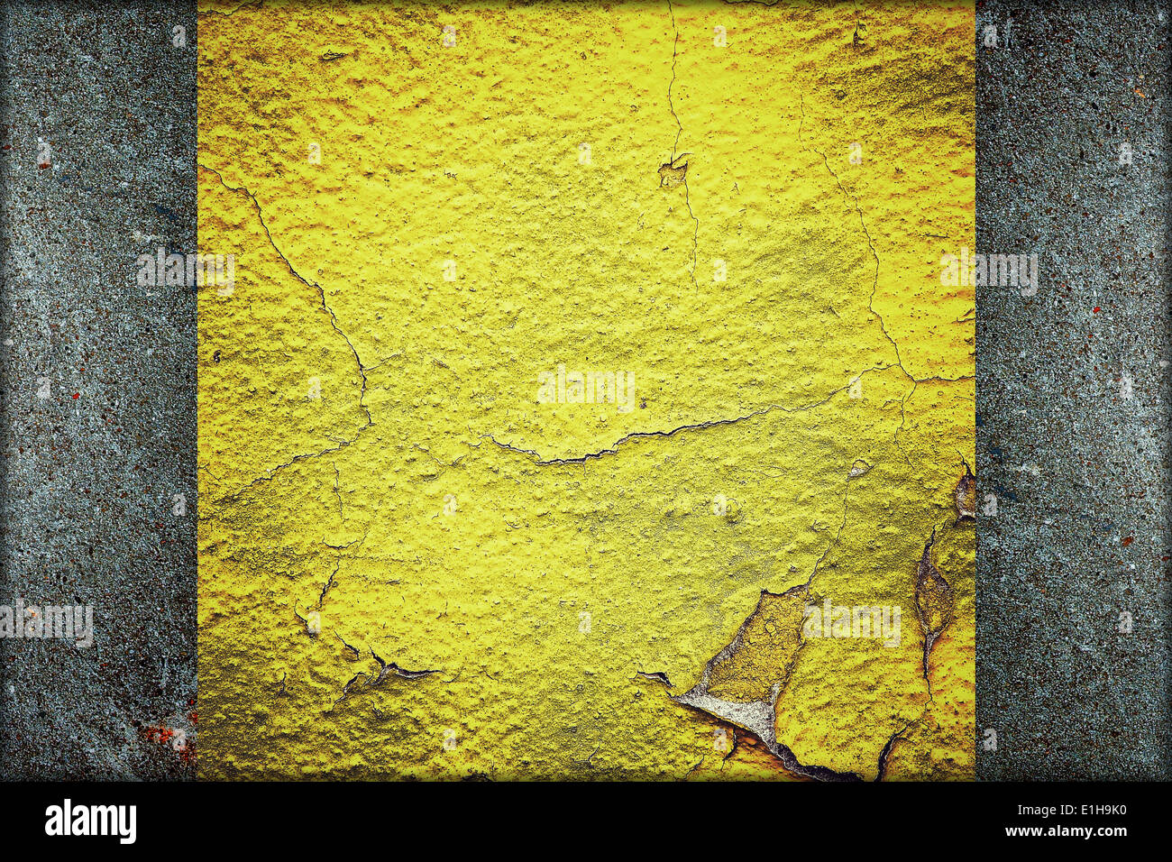 Old yellow wall Stock Photo - Alamy