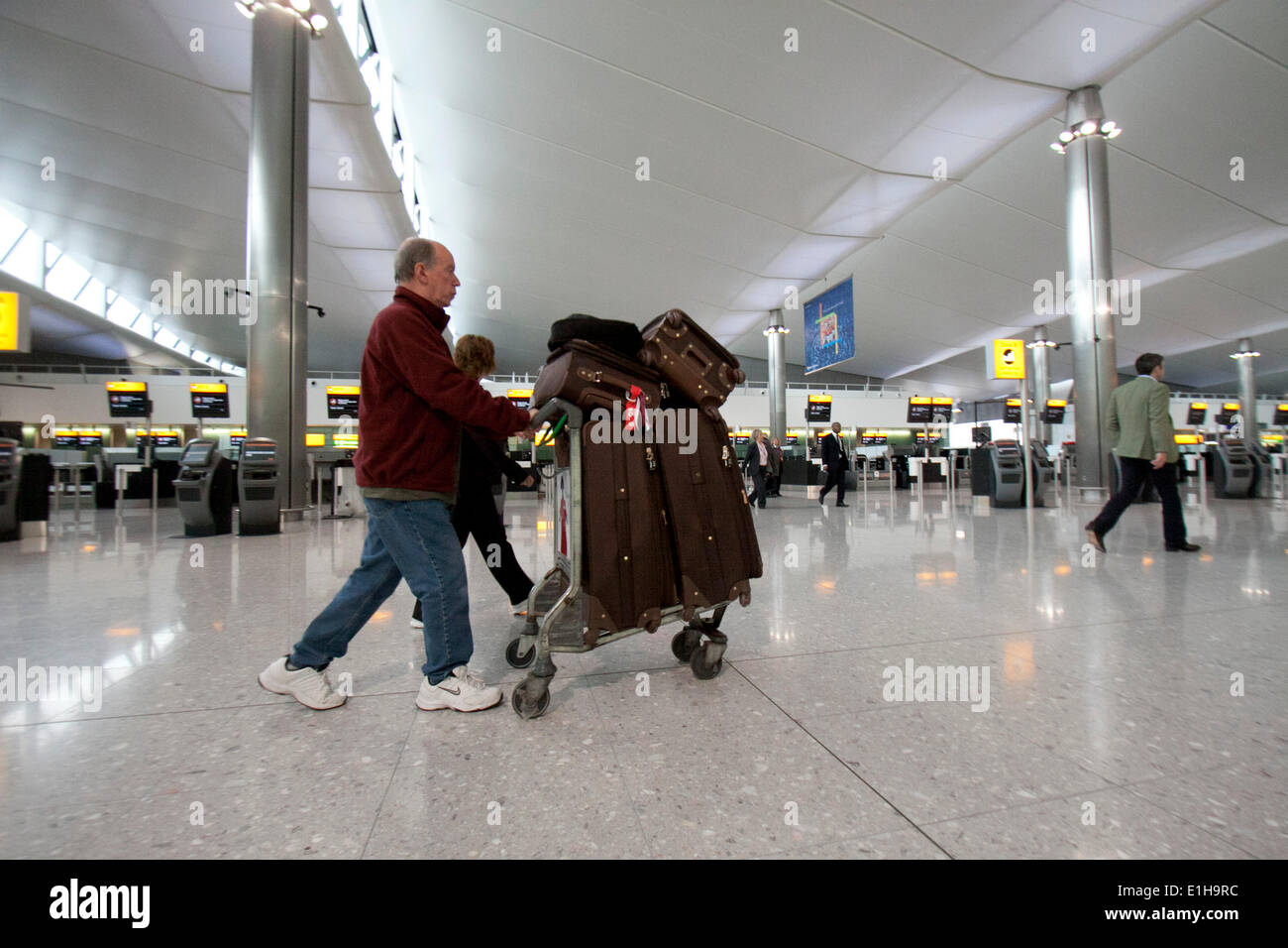 Heathrow terminal 2 check in hi-res stock photography and images - Alamy