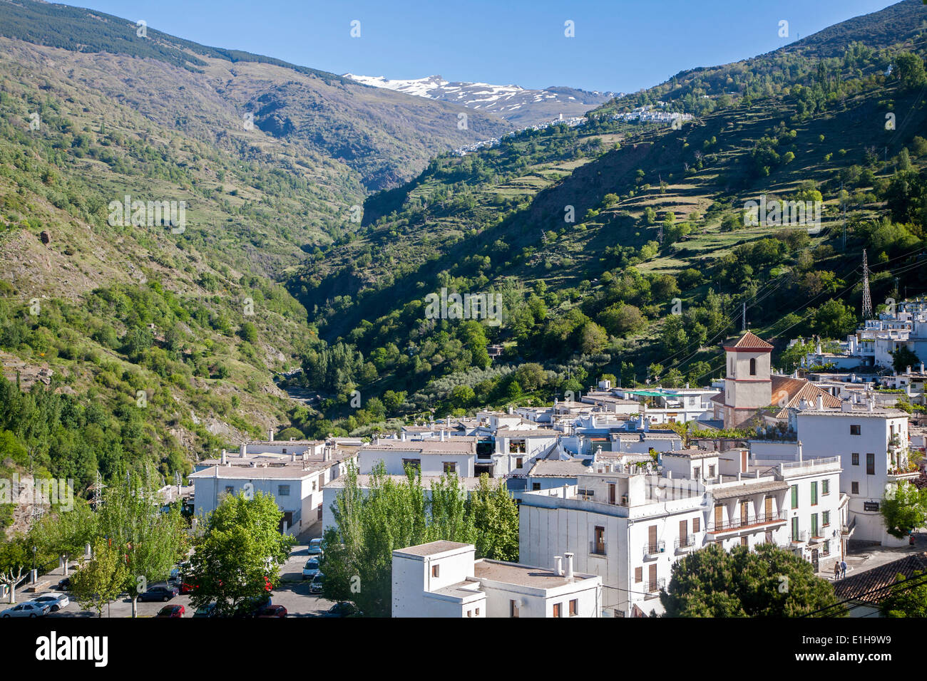 Poqueira gorge valley villages of Pampaneria (closest)), Bubion and ...