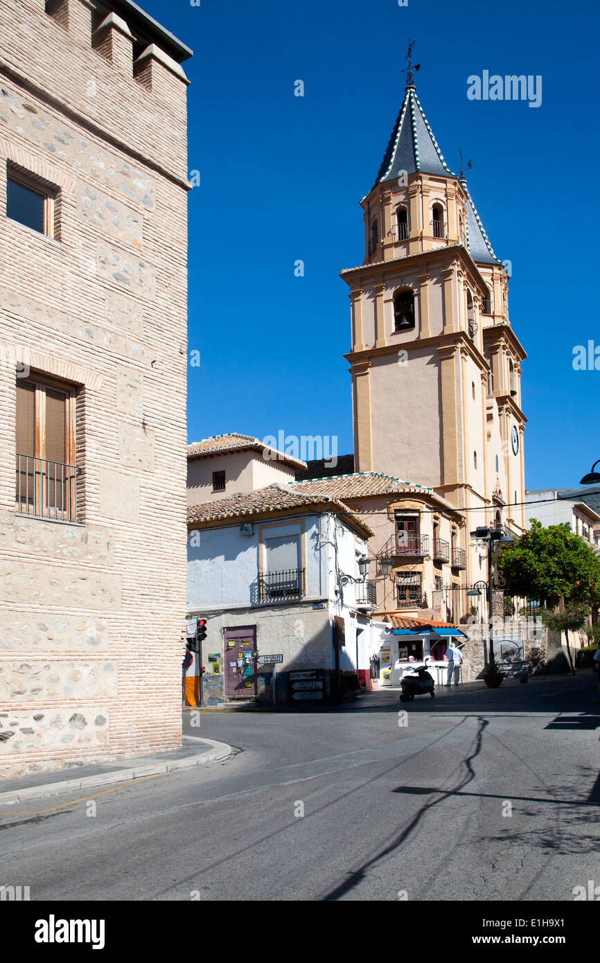 Baroque church of Nuestra Senora de la Expectation, Orgiva, Las ...