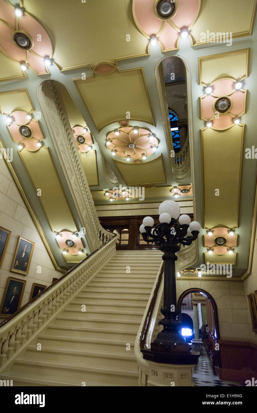 The Grand Staircase, The Masonic Temple, Philadelphia, Pennsylvania ...