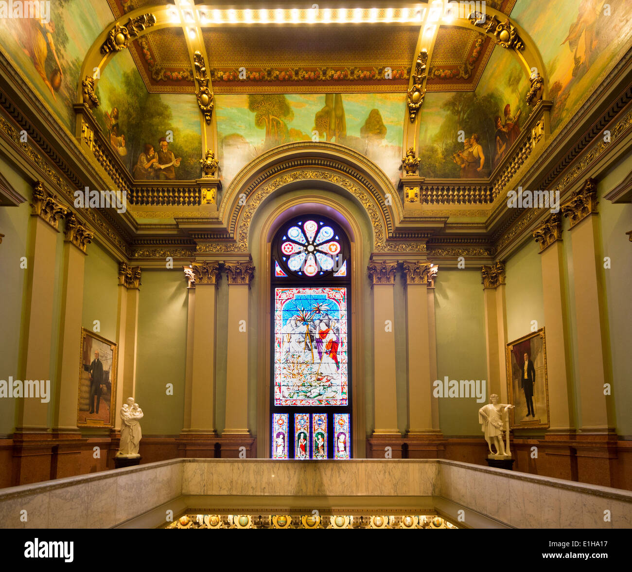 Masonic Temple Lobby Interiors