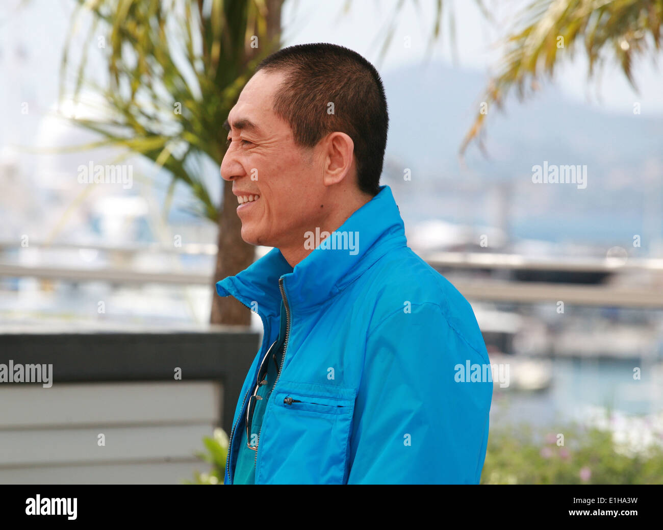 Director Zhang Yimou at the photo call for the film Coming Home at the ...