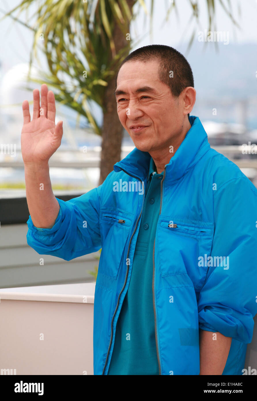 Director Zhang Yimou at the photo call for the film Coming Home at the ...