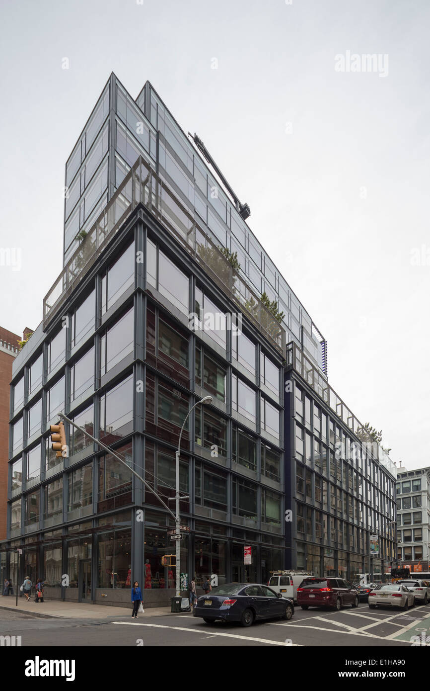 apartment block at 40 Mercer street, designed by Jean Nouvel, Manhattan ...