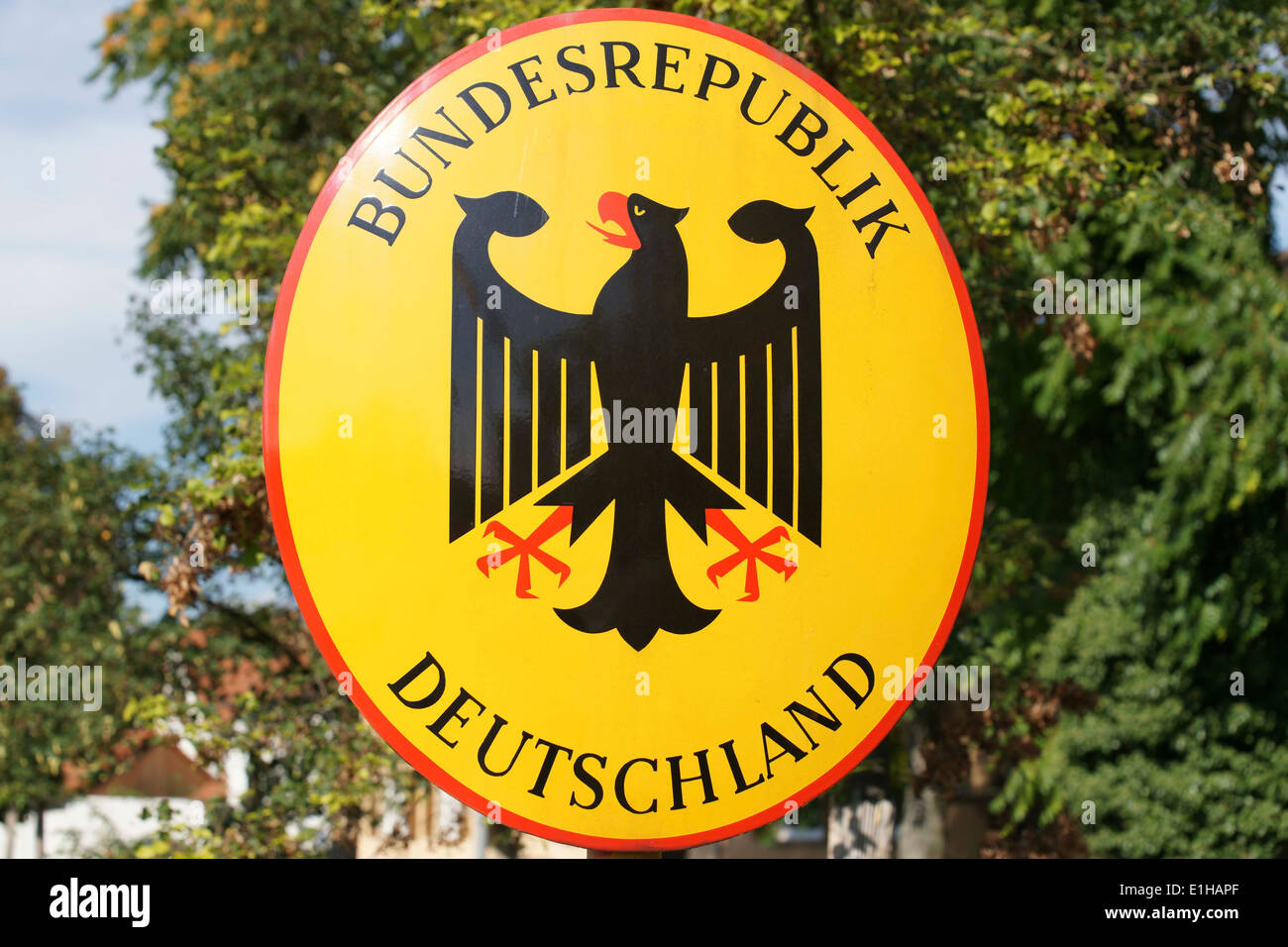 Swiss Border Sign Police High Resolution Stock Photography and Images ...