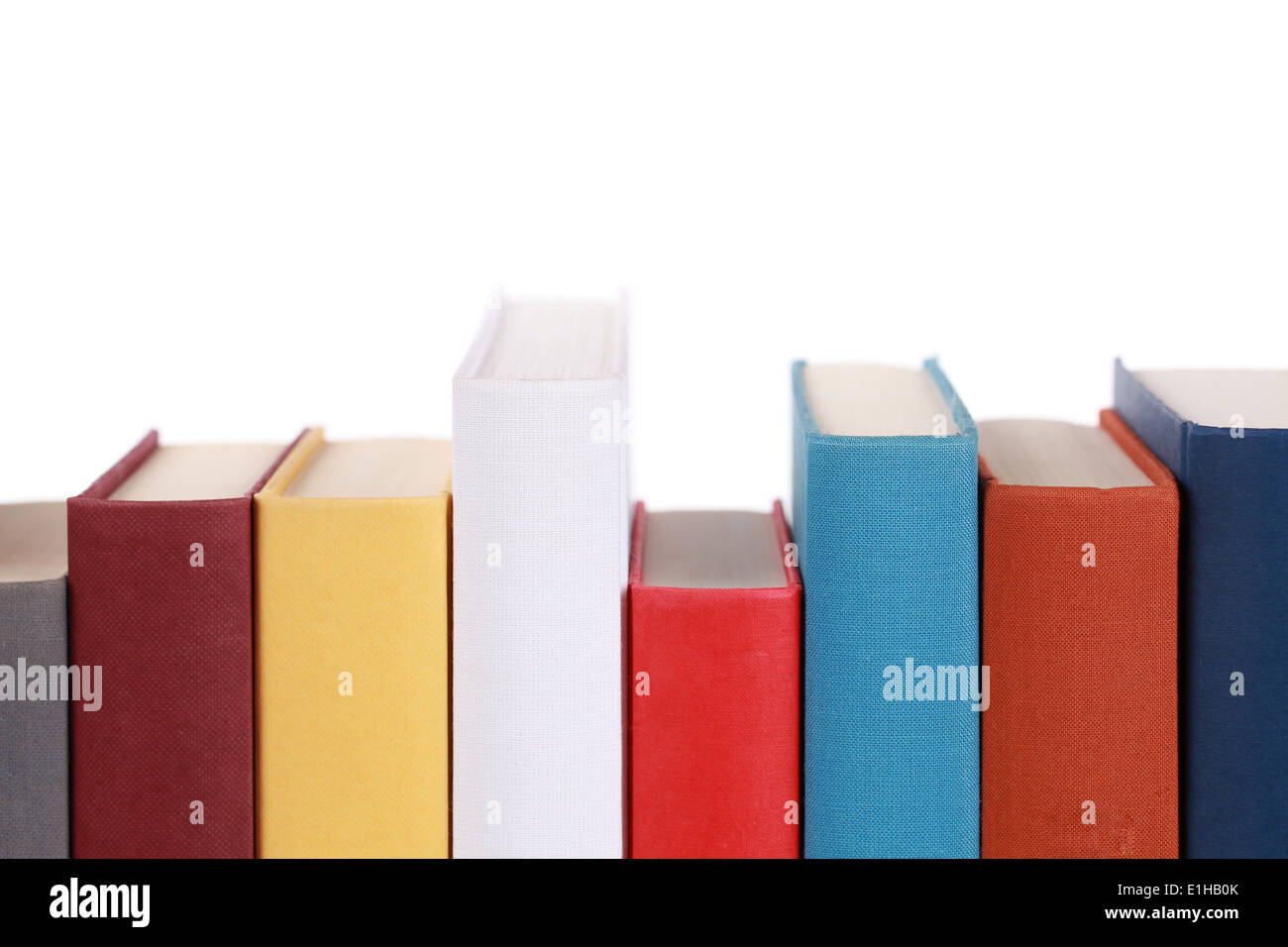 Empty book spines hi-res stock photography and images - Alamy